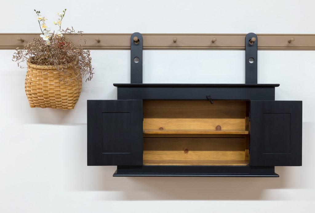 Two Door Hanging Cupboard - Shaker Shoppe