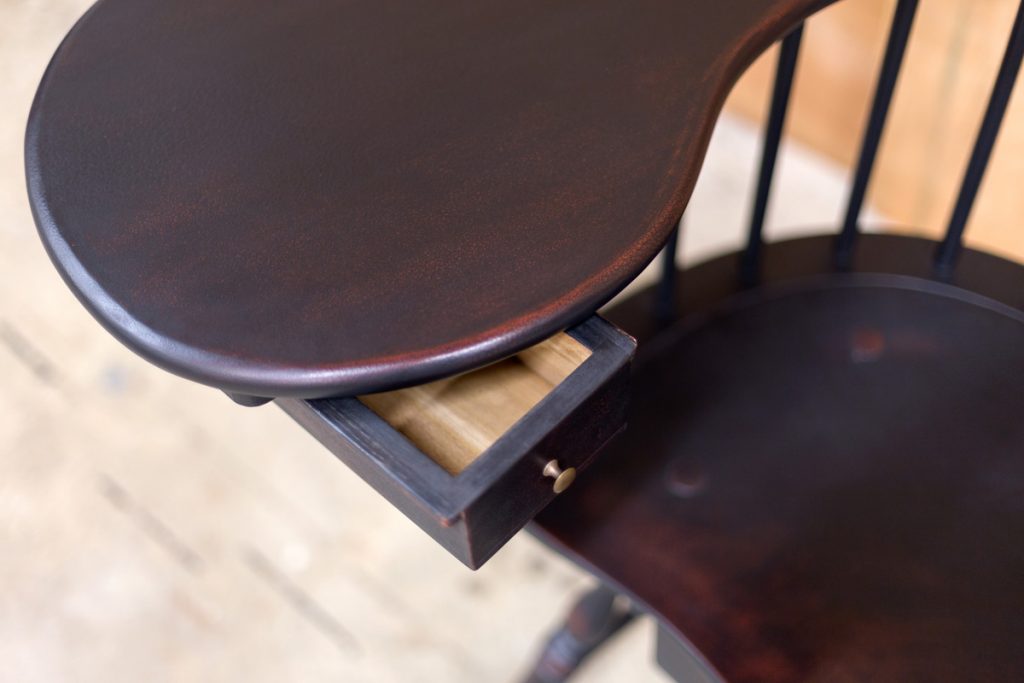 Philadelphia Writing Arm Chair - Shaker Shoppe