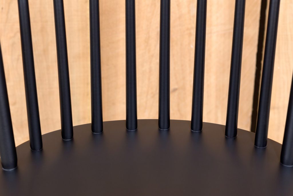 Thumb-Back Swivel Stool - 24" Seat Height - Shaker Shoppe