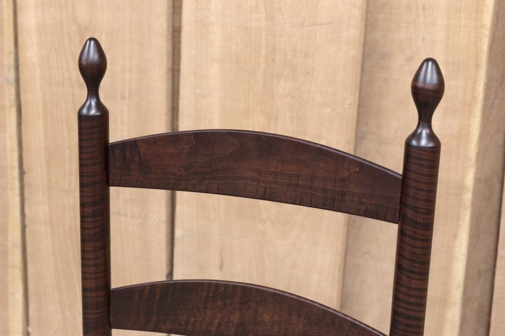 Shaker 3 Slat Side Chair finely hand made & finished